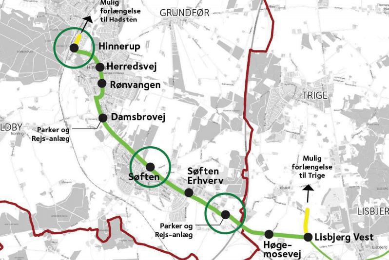 Estate Media – Aarhus går i gang med planlægningen af Letbanens anden etape